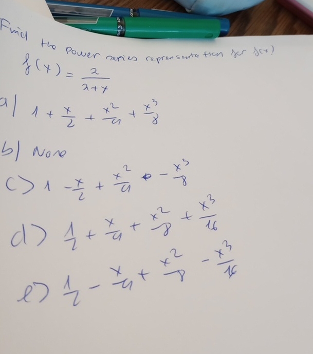 Solved find the power representation for f(x).f(xthe power | Chegg.com