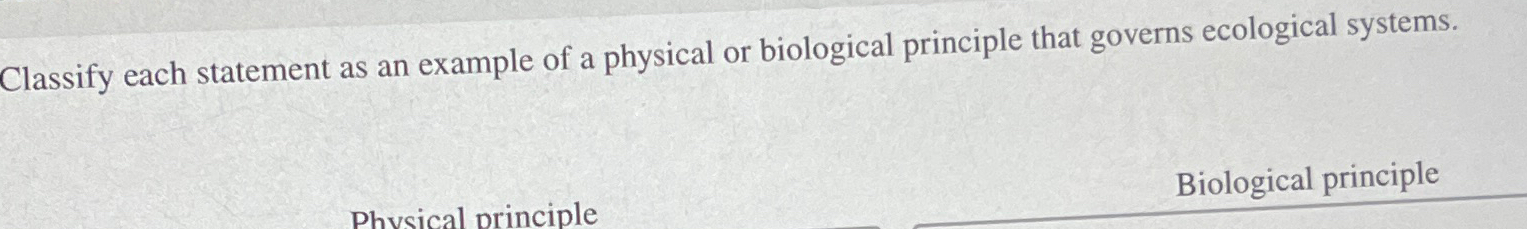Solved Classify each statement as an example of a physical | Chegg.com