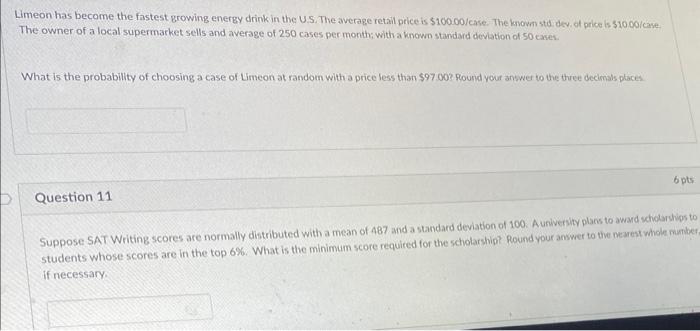 Solved Limeon has become the fastest growing energy drink in | Chegg.com