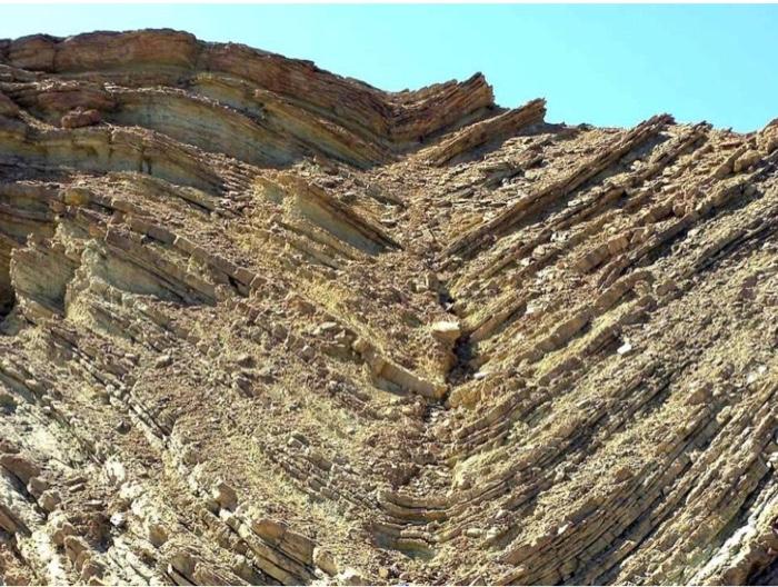 Solved Examine the geological structure shown in this image. | Chegg.com