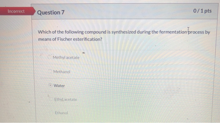 Solved 0/1pts Incorrect Question 7 Which of the following | Chegg.com Solved 0/1pts Incorrect Question 7 Which of the following | Chegg.com
