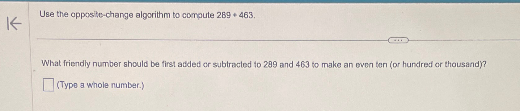 Solved Use the opposite-change algorithm to compute | Chegg.com
