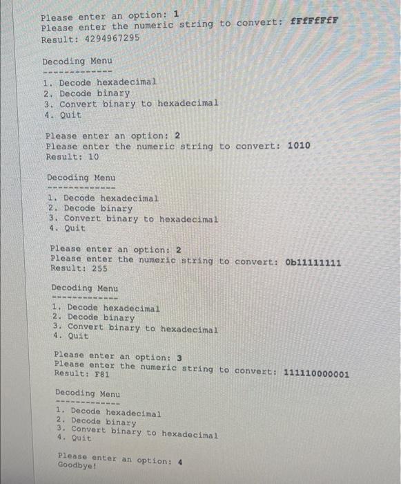 Solved Lab 04: Numeric Conversion Overview This project is | Chegg.com