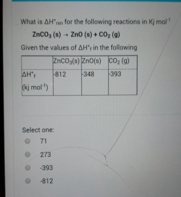 Solved What is AH rxn for the following reactions in Kj mol | Chegg.com