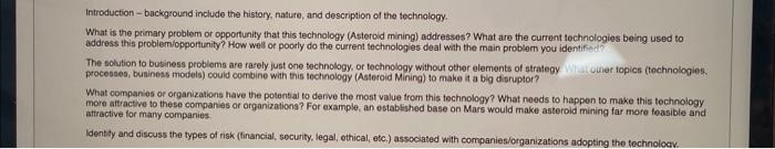 Solved Article to read: The golden asteroid that could make | Chegg.com