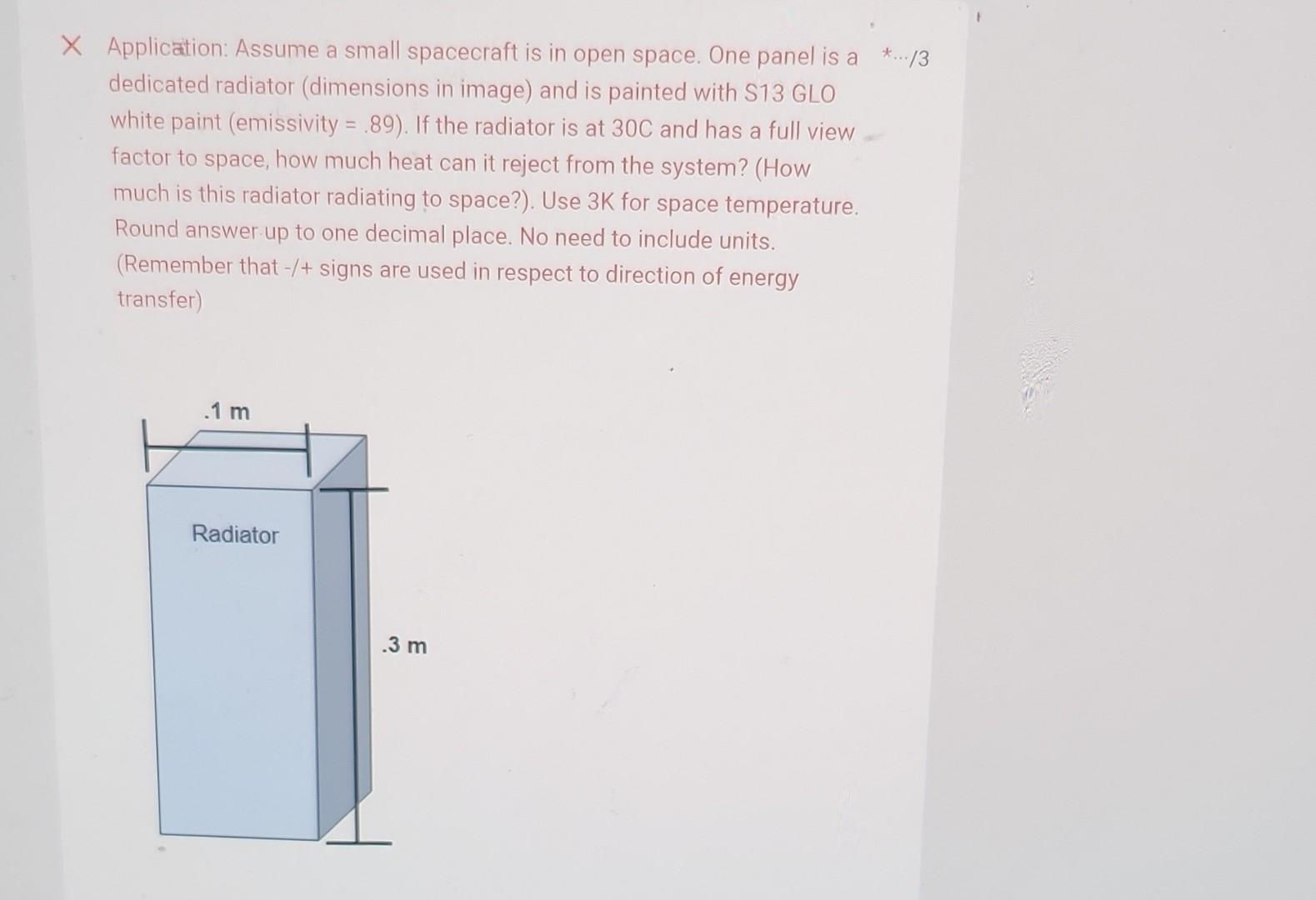 Solved Application: Assume a small spacecraft is in open | Chegg.com
