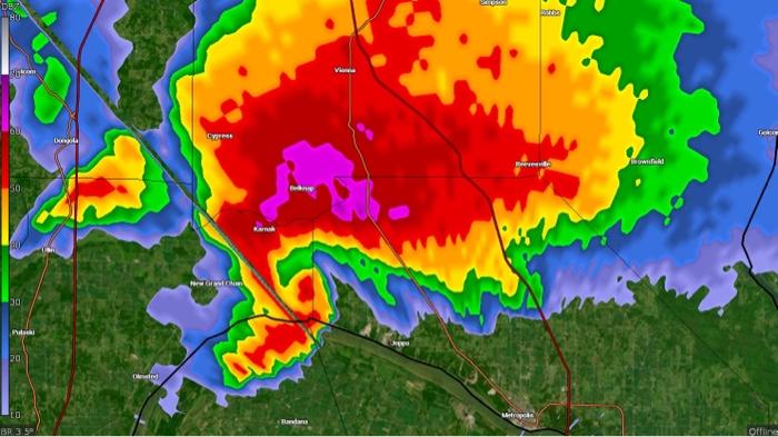 Please find a WER and BWER in this radar page and | Chegg.com