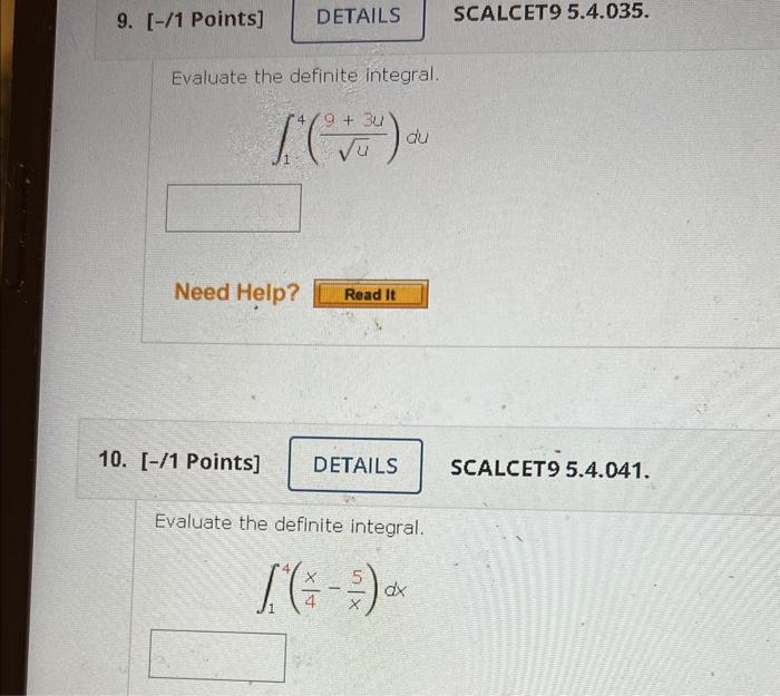 Solved [-/1 Points] SCALCET9 5.4.013. Find the general | Chegg.com