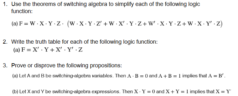In relation to my digital logic course please answer | Chegg.com