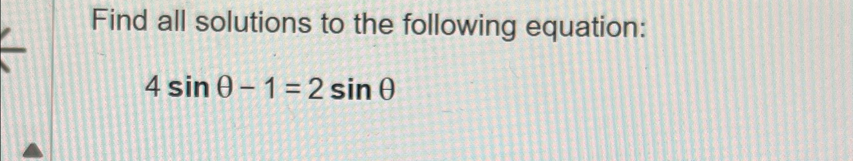 Solved Find all solutions to the following | Chegg.com