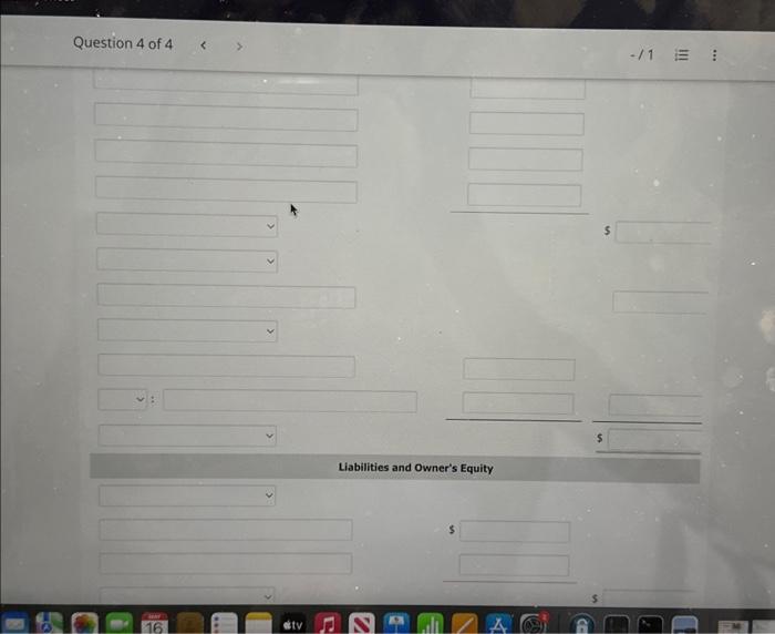 Solved The following items were taken from the financial | Chegg.com