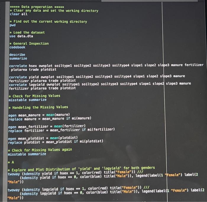 Solved I need help with the codes for C)I keep running into | Chegg.com