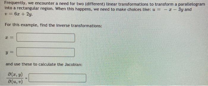 Solved Frequently, we encounter a need for two (different) | Chegg.com