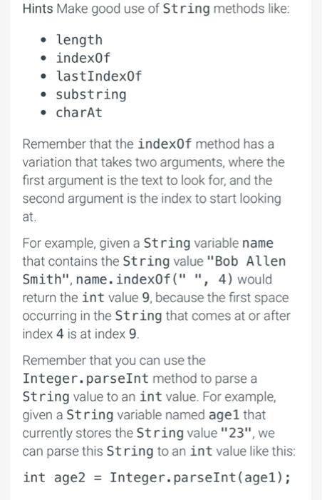Solved Problem Description And Given Info You Must Write A 9033