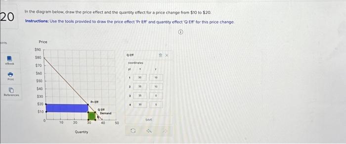 Solved 20 pints eBook Print References In the diagram below, | Chegg.com