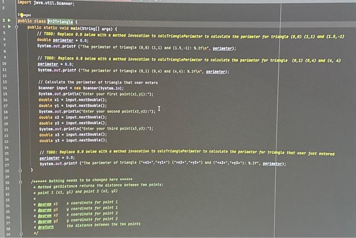 Solved Complete The Todos In The Starter Code 