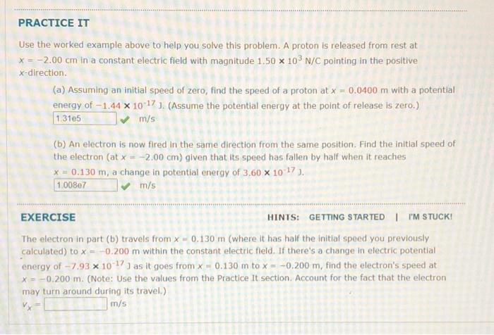 Solved PRACTICE IT Use the worked example above to help you | Chegg.com