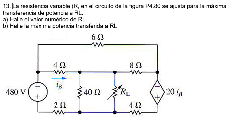 Solved La resistencia variable ( ﻿R, ﻿en el circuito de la | Chegg.com