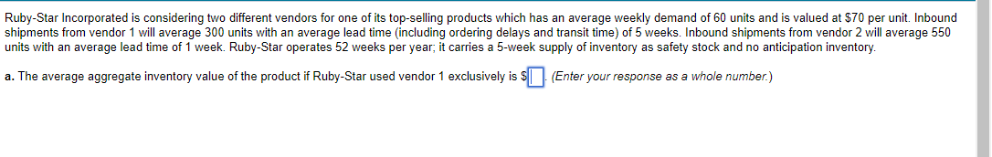 Solved Ruby-Star Incorporated is considering two different | Chegg.com