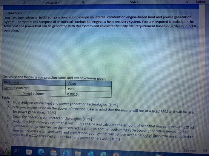 Solved Instructions You have been given an initial | Chegg.com