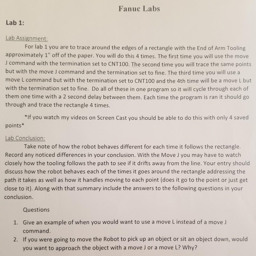 Solved Lab 1: Lab Assignment: For lab 1 you are to trace | Chegg.com