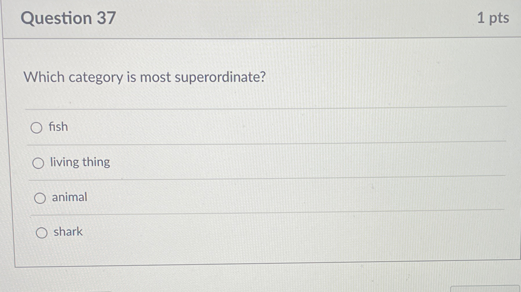 Solved Question 371 ﻿ptsWhich category is most | Chegg.com
