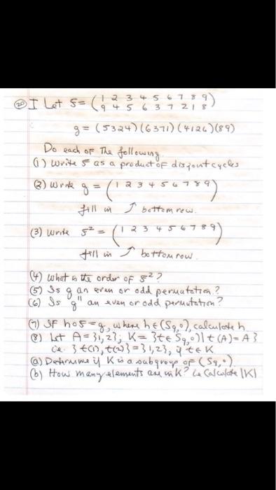 Solved abstract algebra question so please be detailed. this | Chegg.com