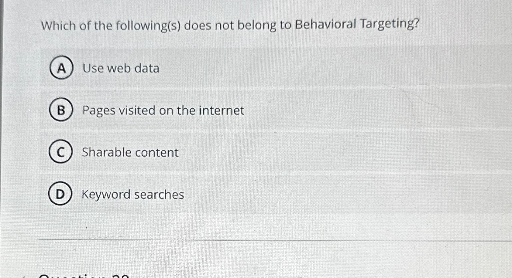 Solved Which of the following(s) ﻿does not belong to | Chegg.com