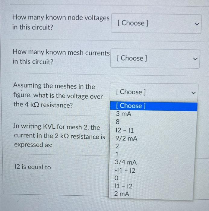 Solved Answer the questionsHow many known node voltages in | Chegg.com