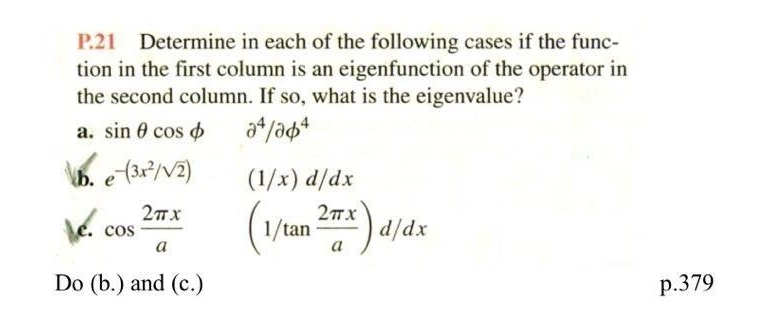 Solved P. 21 ﻿Determine in each of the following cases if | Chegg.com