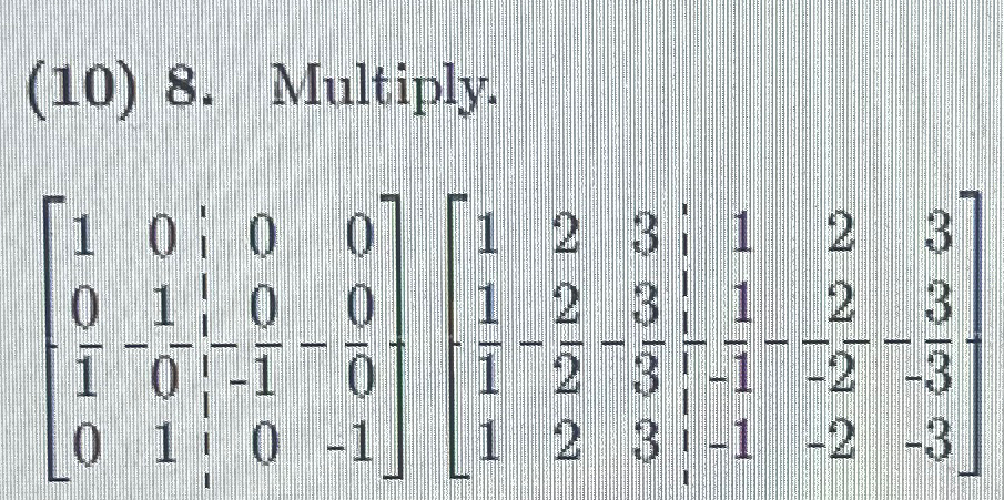 Solved (10) 8. ﻿solve using block | Chegg.com