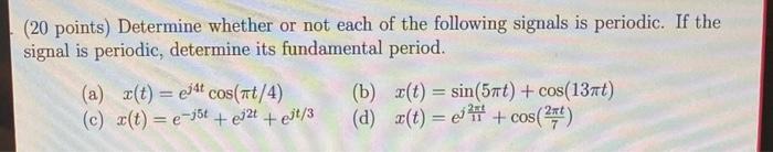 Solved 20 points) Determine whether or not each of the | Chegg.com Solved 20 points) Determine whether or not each of the | Chegg.com