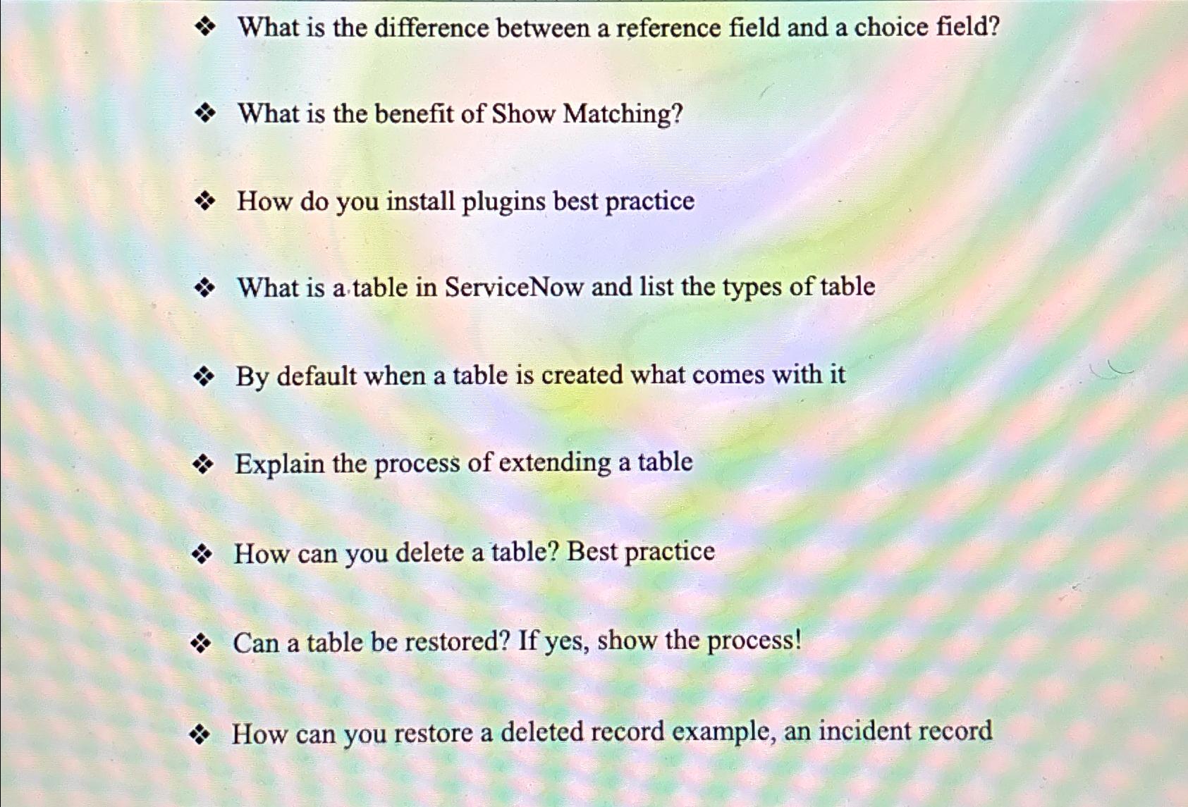 Solved What is the difference between a reference field and | Chegg.com