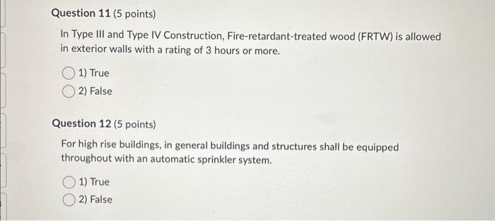 Solved In Table 504.3, "A" designates the After construction | Chegg.com