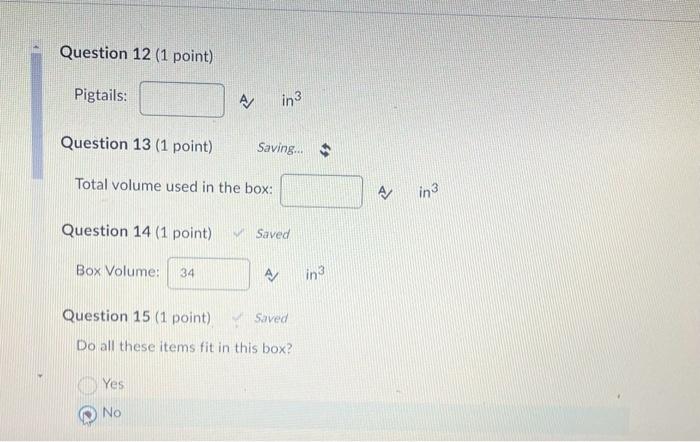 Solved Box Fill Calculation Practice Page 1: 1 $ 2 9 5 S | Chegg.com