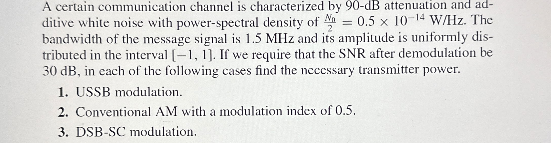 Solved A certain communication channel is characterized by | Chegg.com