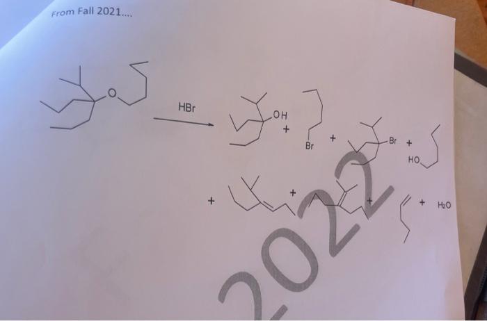 Solved From Fall 2021.... HBr2 | Chegg.com