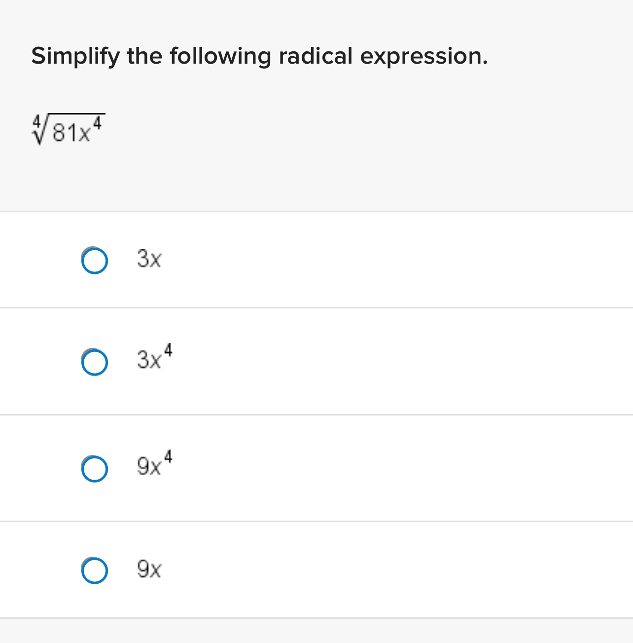 Solved Simplify the following radical | Chegg.com