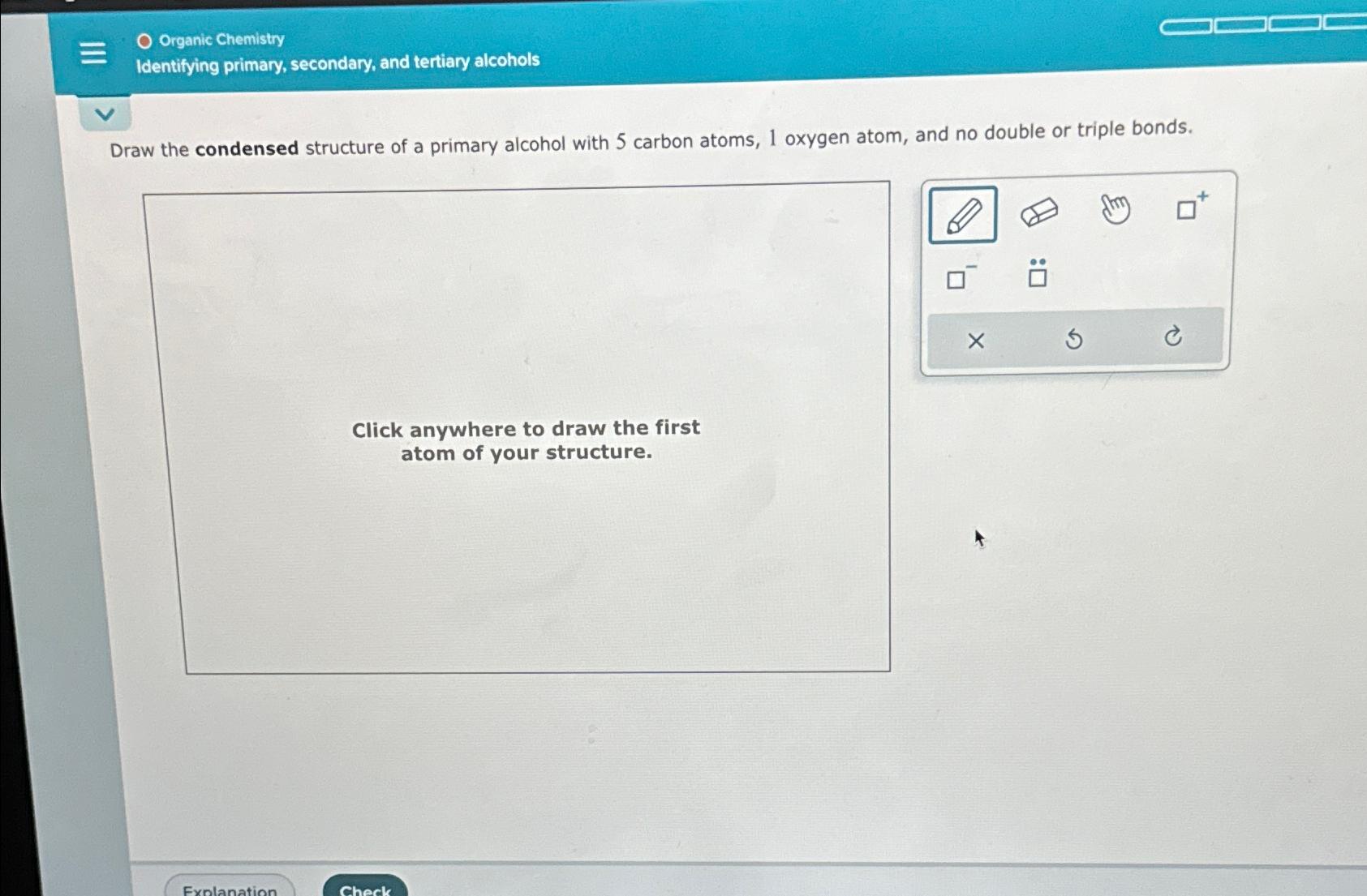 Solved Organic ChemistryIdentifying primary, secondary, ﻿and | Chegg.com
