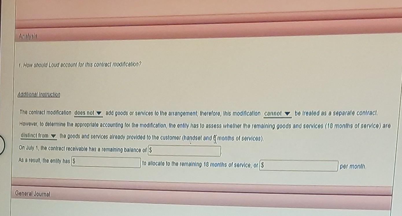 Solved On January 1, 2019, Loud Company enters into a 2.yoar | Chegg.com