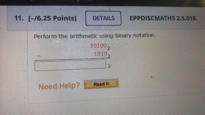 Solved 7. [-76.25 Points] DETAILS EPPDISCMATH5 2.5.008. | Chegg.com