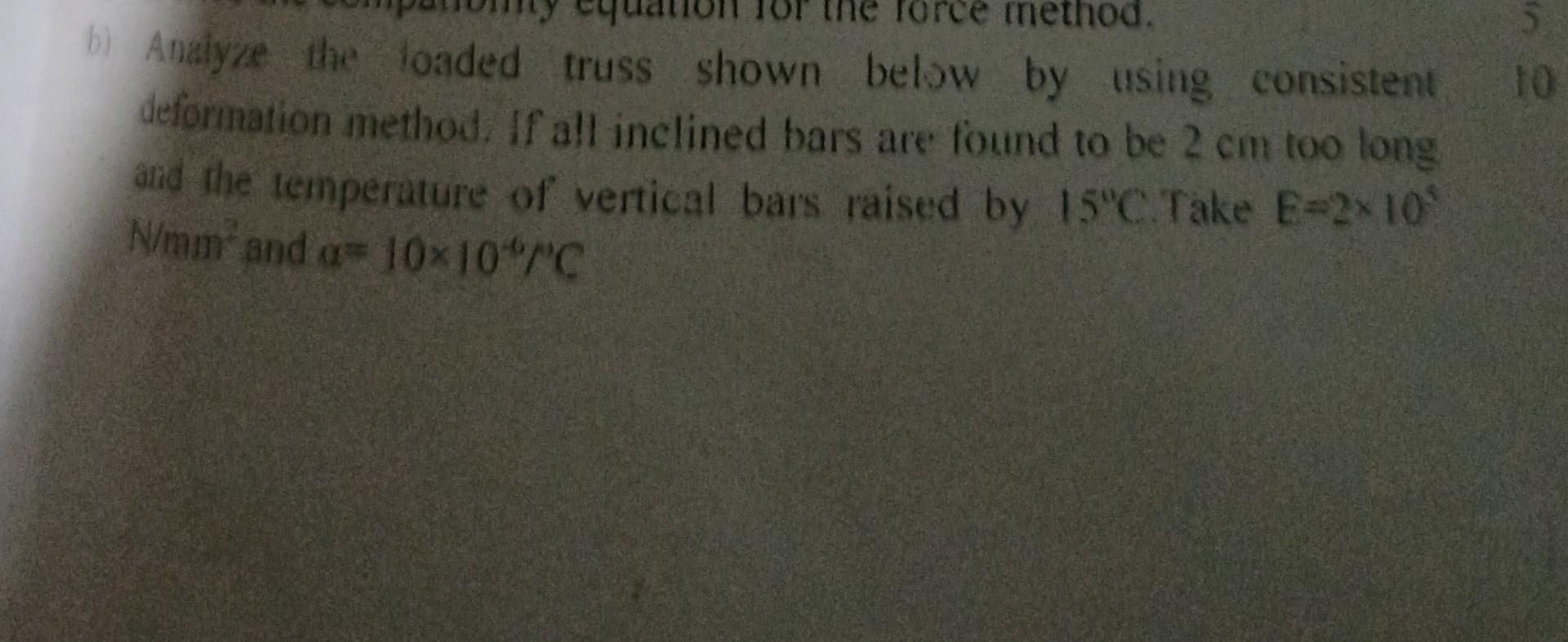 Solved A tras fras shown below by using consistent | Chegg.com