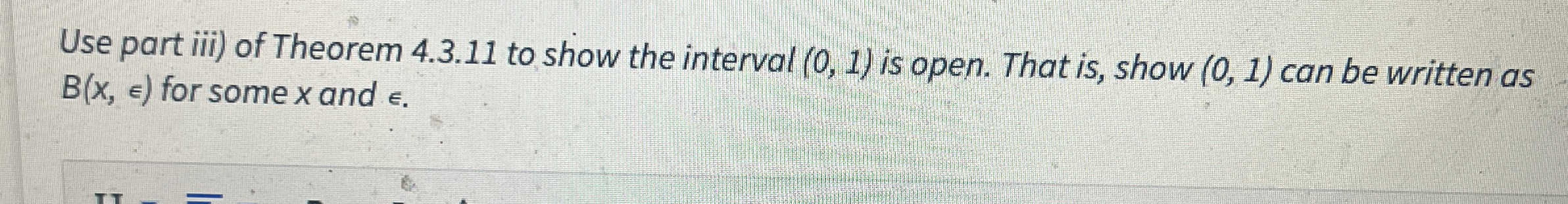 Solved Use part iii) ﻿of Theorem 4.3.11 ﻿to show the | Chegg.com