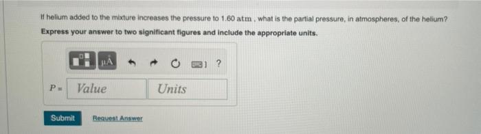 Solved A gas mixture containing oxygen, nitrogen, and neon | Chegg.com