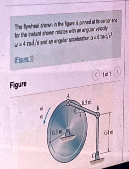 Solved 1- Determine Angular acceleration of link AB2- | Chegg.com