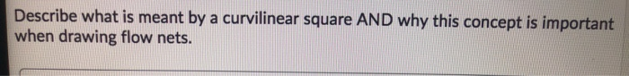 Solved Describe what is meant by a curvilinear square AND | Chegg.com