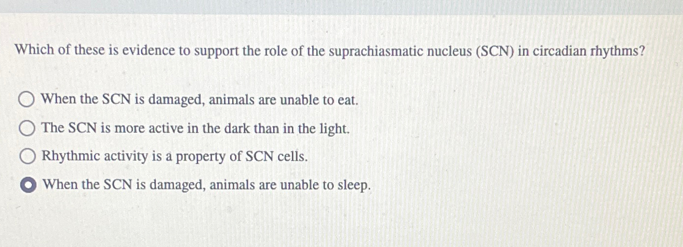 Solved Which of these is evidence to support the role of the | Chegg.com