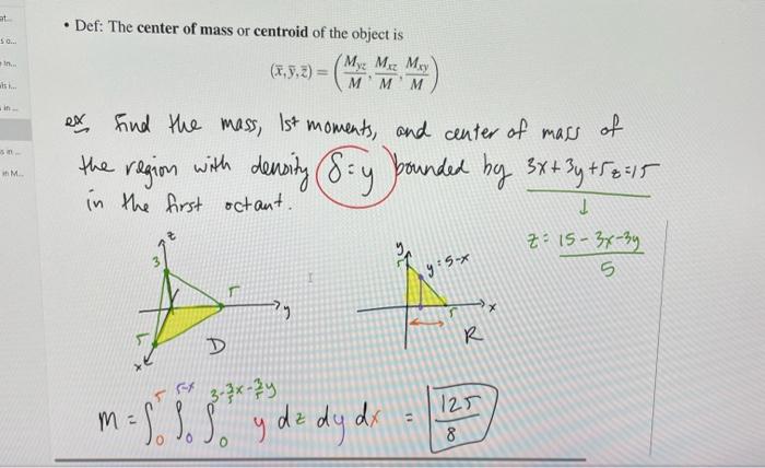 Solved Help find the center of mass of the object I am | Chegg.com