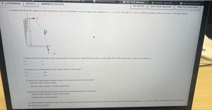 Solved 4=1 V1 F2 (b) What ars itin umpanents at the inhis | Chegg.com