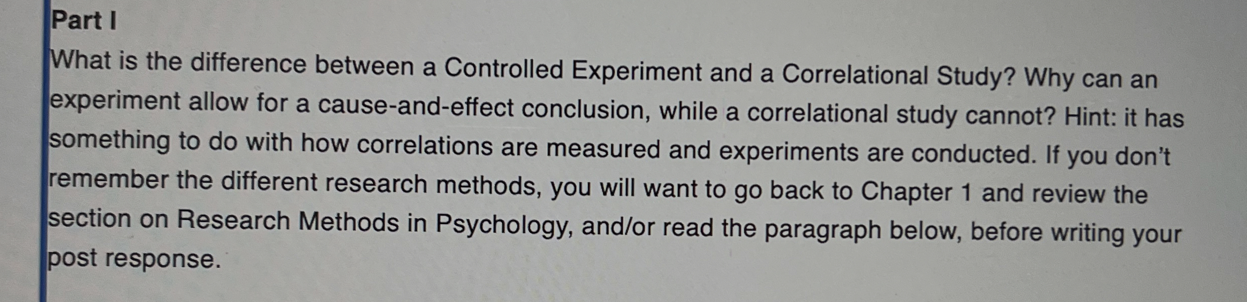 Solved Part IWhat is the difference between a Controlled | Chegg.com